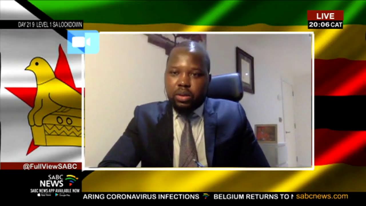 Dr. Thompson Chengeta on calls to renew sanctions in Zimbabwe - YouTube