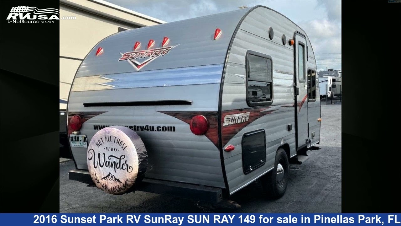 Amazing 2016 Sunset Park RV SunRay Travel Trailer RV For Sale in ...