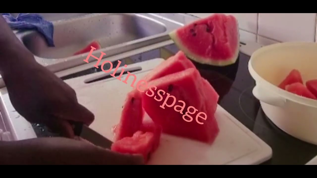how to preserve watermelon 🍉 - YouTube