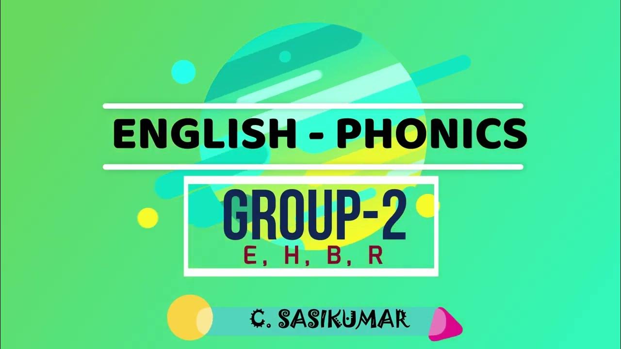 PHONICS STORY - GROUP 2 - LETTERS E, H, B, R - YouTube
