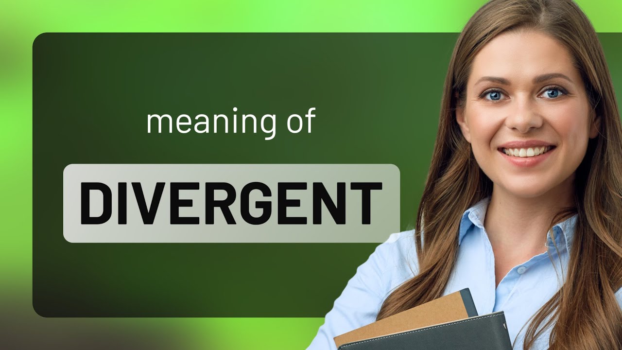 Divergent — what is DIVERGENT meaning - YouTube