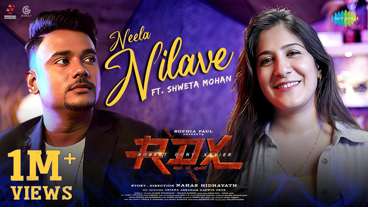 Neela Nilave ft. Shweta Mohan | RDX | Sam CS | Manu Manjith | Nahas ...