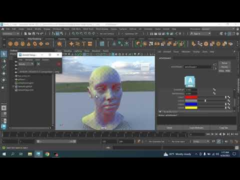 How to use the pixelart.osl shader in Maya 2023 with Arnold renderer - YouTube