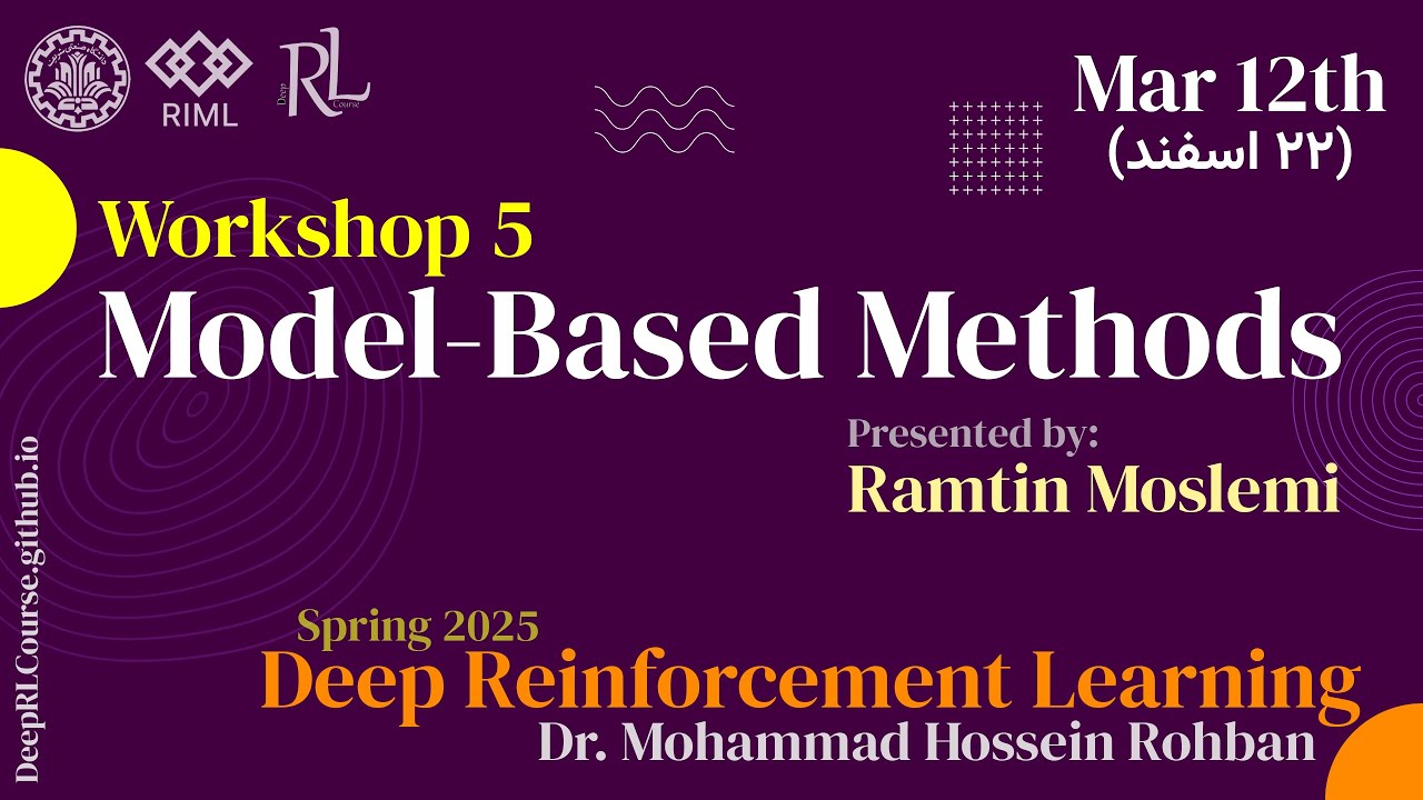 Workshop 5 | Model-Based Methods | Spring 25 - YouTube