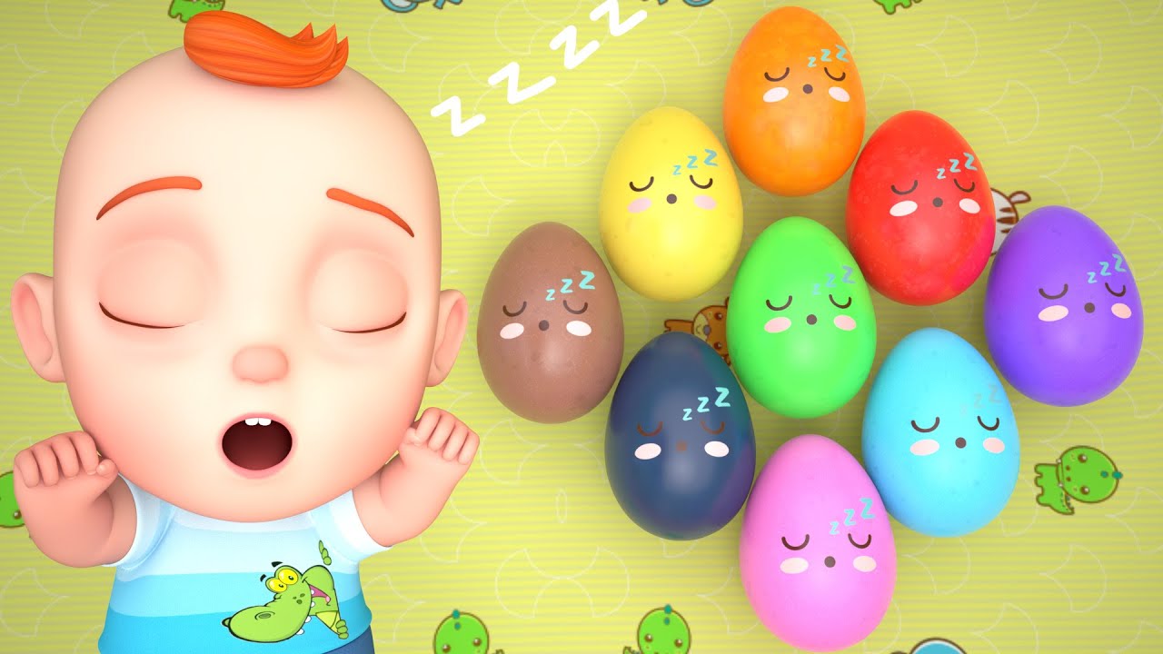 Ten in The Bed | What's in an Egg? | Boo Kids Song - YouTube