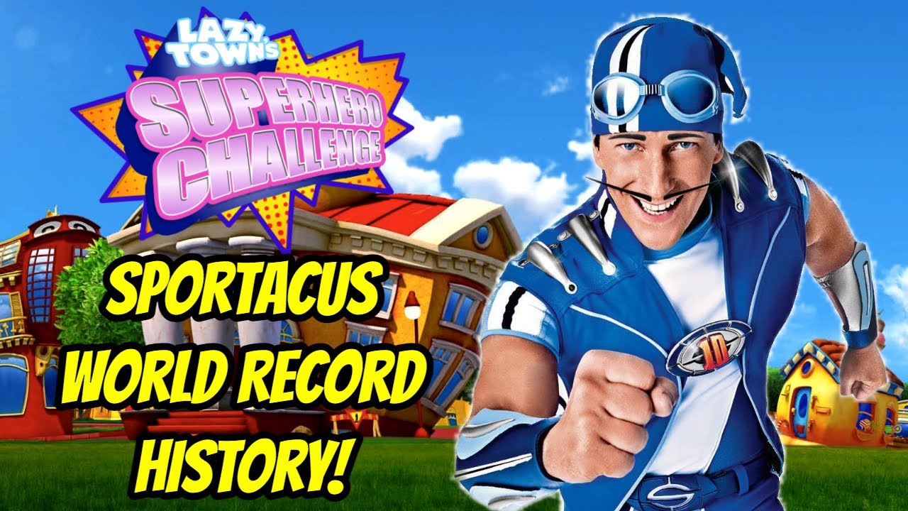 Speedrun History of Lazytown SuperHero Challenge - YouTube