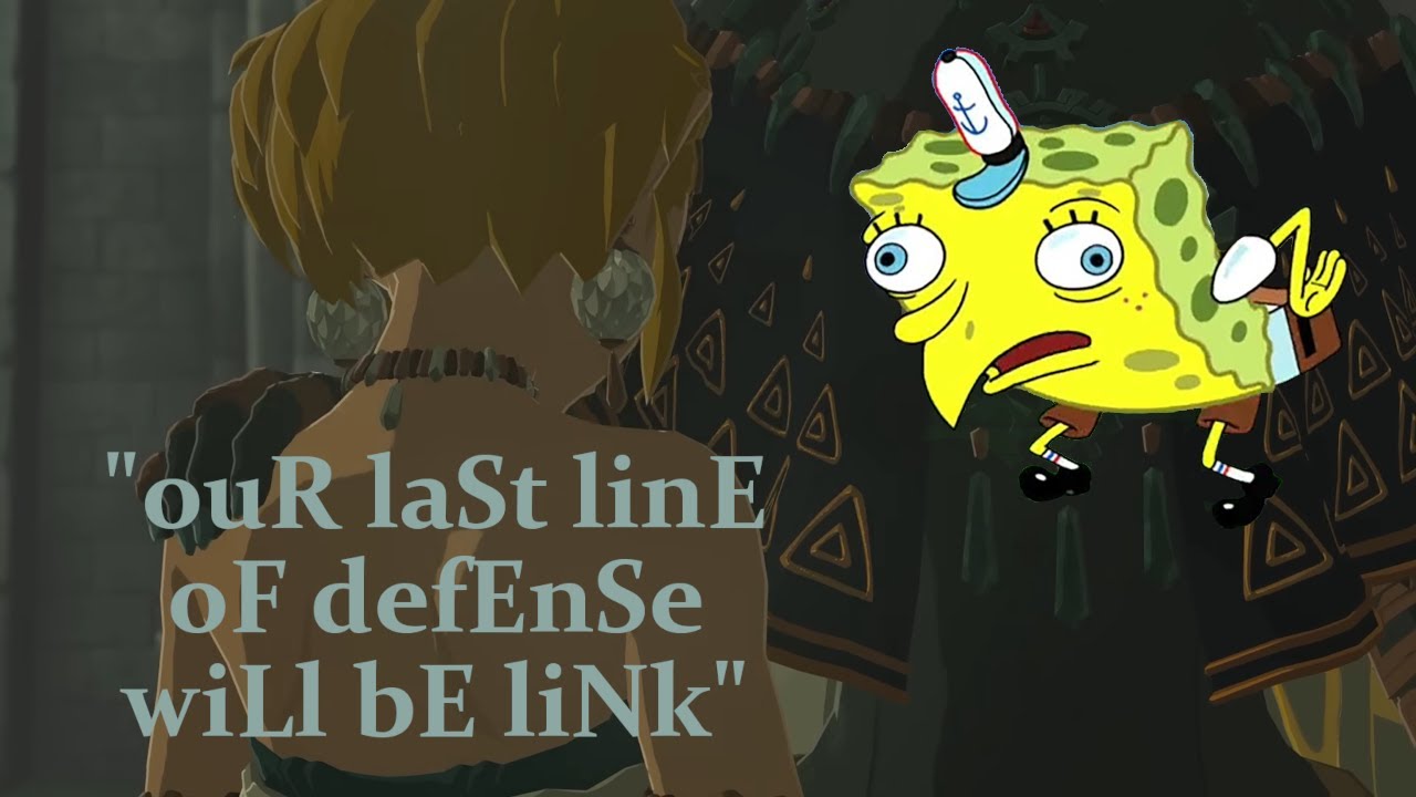 "Our Last Line of Defense Will Be Link" - YouTube