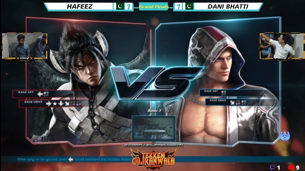 [Grand Finals] Hafeez (Devil Jin) VS Dani (Steve) Tekken 7 Pakistan ...