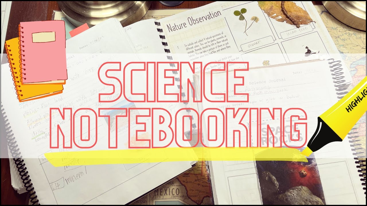 Homeschool Science: 3 Grade Levels, 3 Notebooks - YouTube