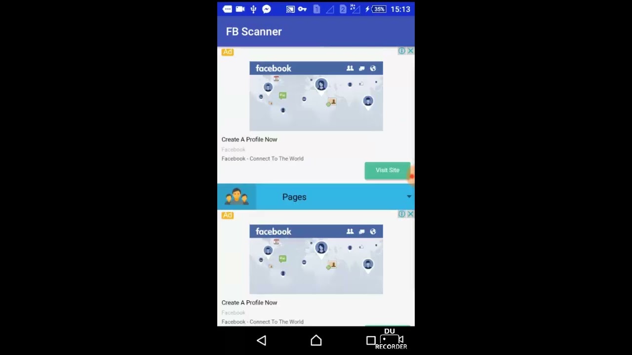 How to use FB Scanner application - YouTube