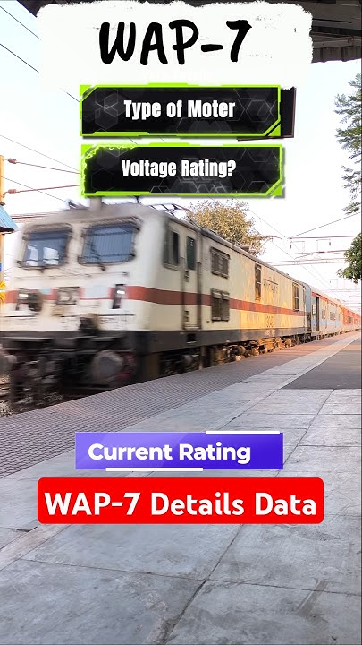 WAP-7 DETAILS DATA / WAP-7 POWER WAP-7 MOTER CURRENT, WAP-7 MOTER ...