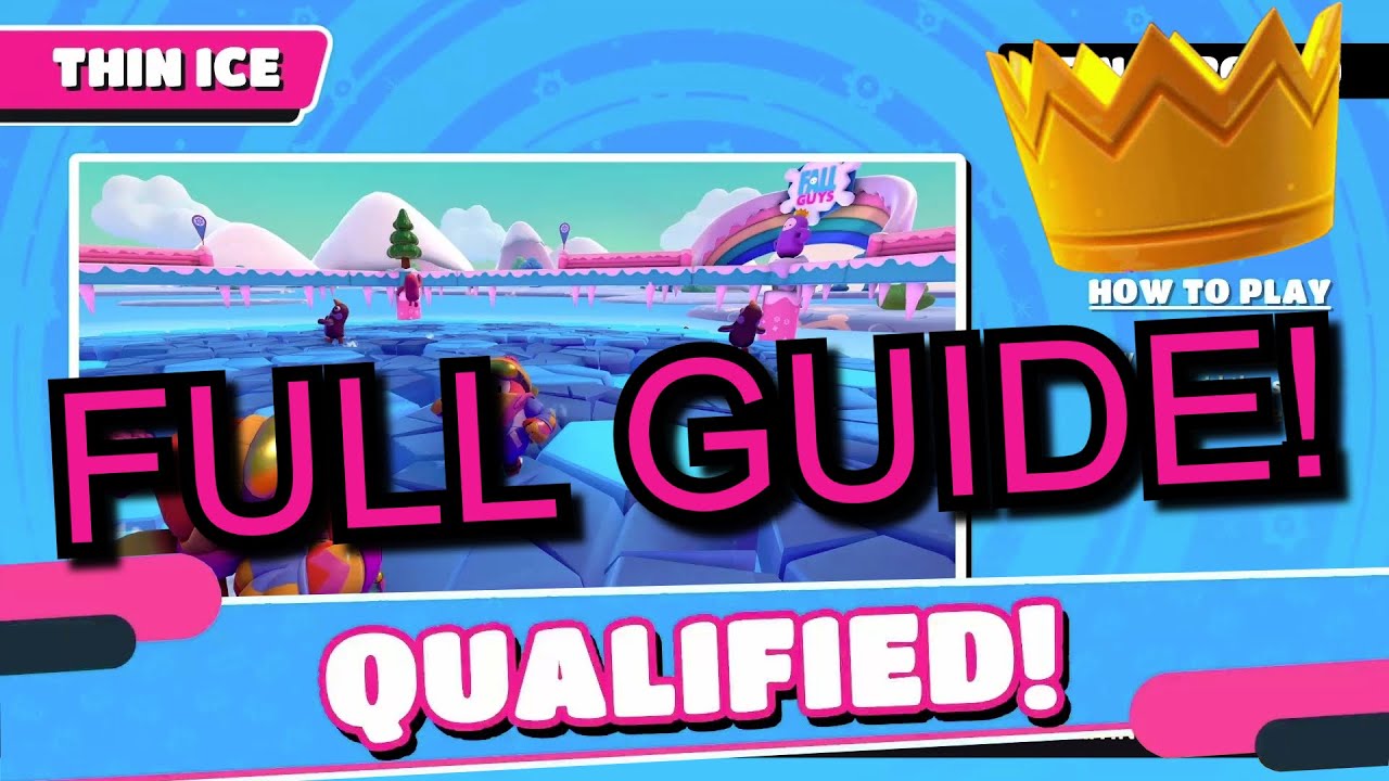 HOW TO WIN IN FALL GUYS: Thin Ice [COMPLETE PLAYTHROUGH GUIDE] - YouTube