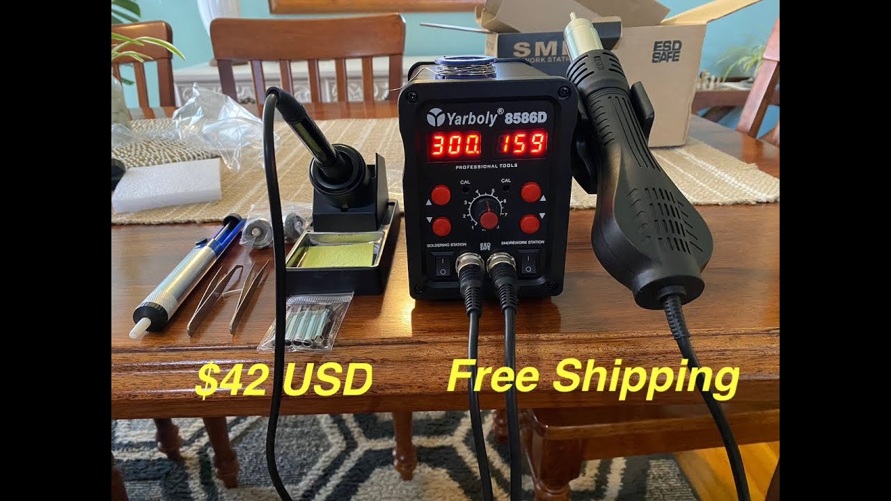 Soldering Station from China is so cheap with free shipping, $42 USD 64 ...