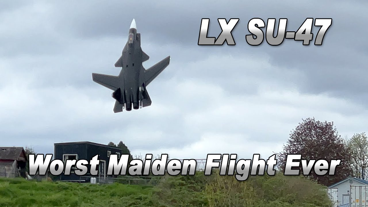 LX SU-47: The Worst Maiden Flight (Crash) I've Ever Had - YouTube