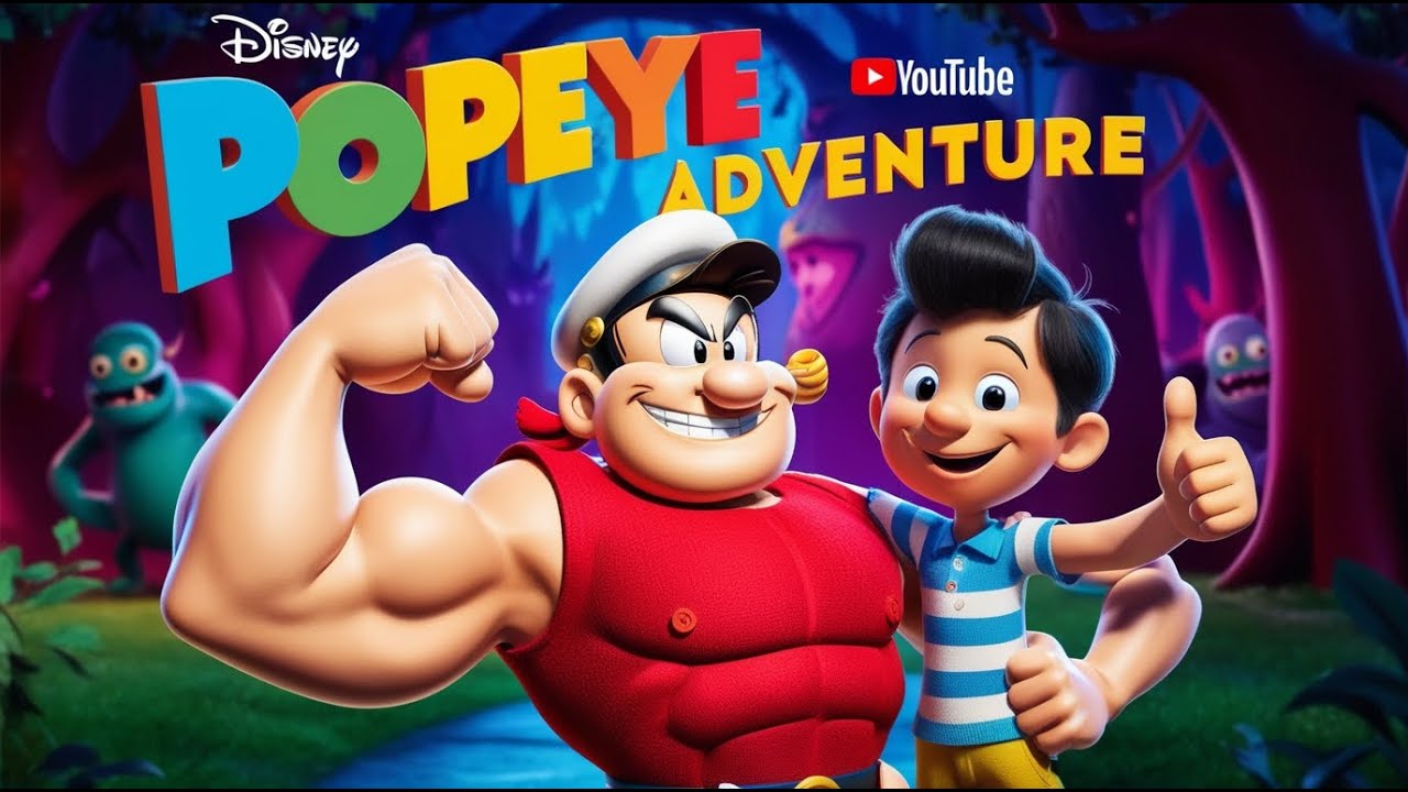Popeye Adventure | Spinach Power vs Monster Battle | POPEYE THE SLAYER ...