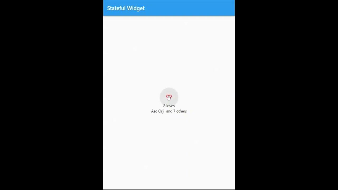Adding Interactivity To Your Flutter App Using Stateful Widget Youtube