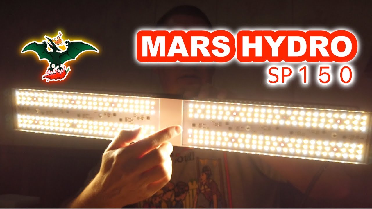 Mars Hydro SP150 grow light - YouTube