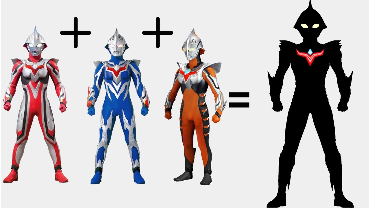 Ultraman Nexus Junis + Nexus Junis Blue + Nexus Junis Orange [Fanmade ...