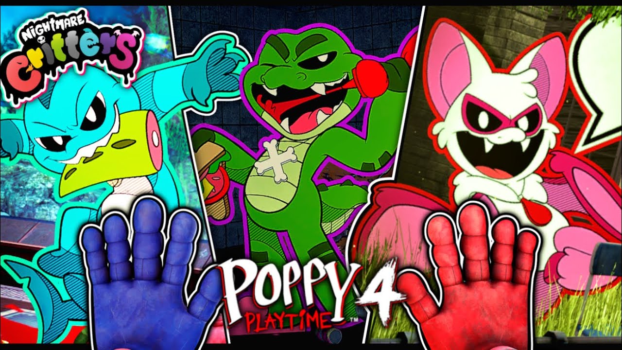 Nightmare Critters Cardboard Cutouts Part 2 | Maggie Mako & Rabie Baby ...