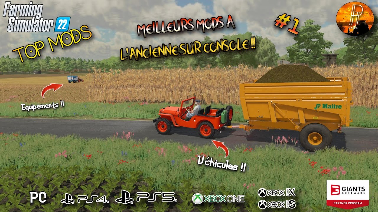 [MODS FS22] #1 MODS A L'ANCIENNE POUR FARMING SIMULATOR 22 SUR CONSOLE ...