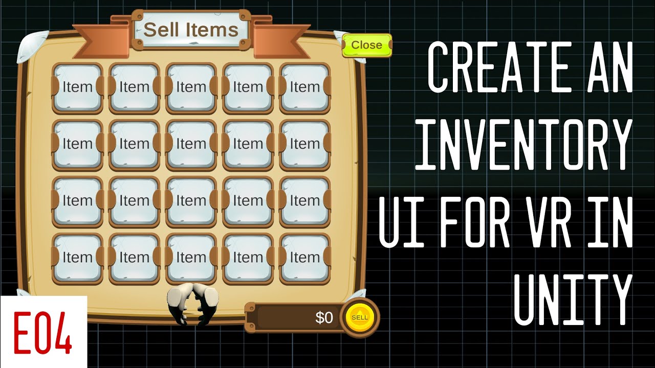 Merchant Animation Triggers - Sell Inventory Items UI in Unity (VR) E04 ...
