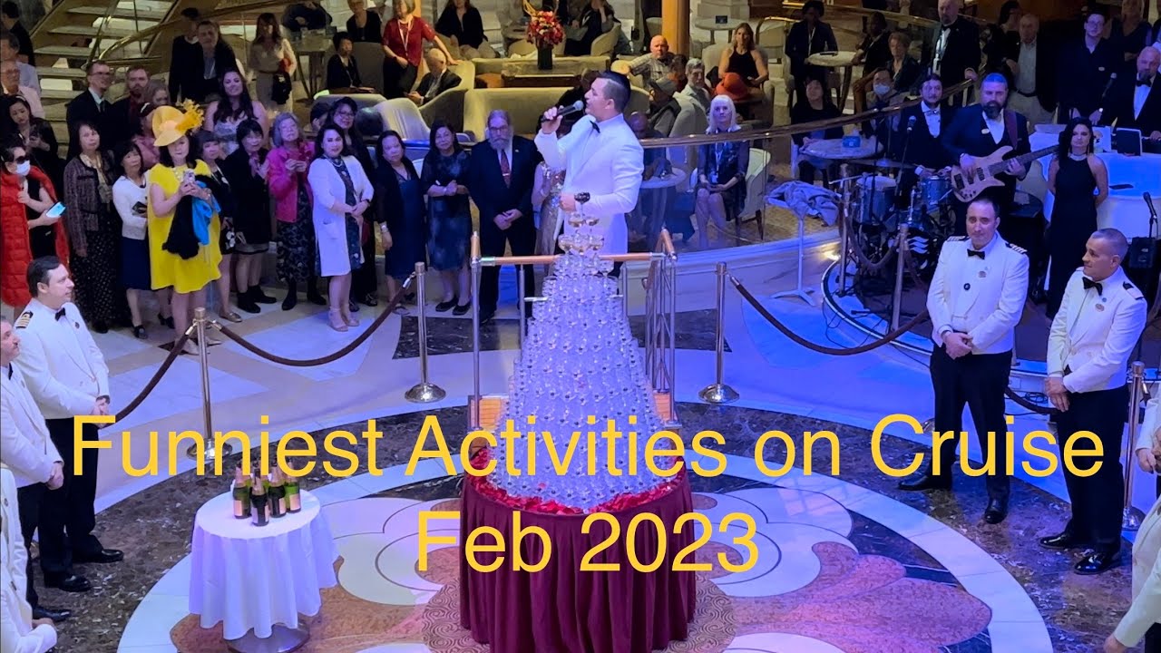 Funniest Activities on Royal Princess Cruise 2023 - YouTube