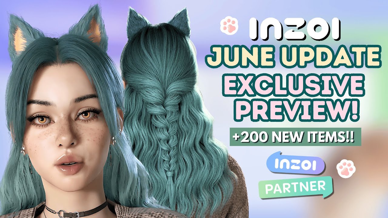 EXCLUSIVE inZOI June Update Preview 🔥 200+ Items, New Cheats & Features ...