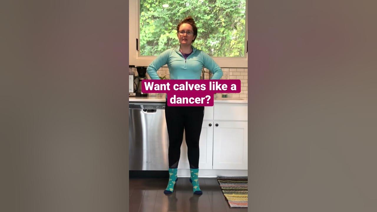 Dancer Calves Challenge Calf Workout First Position Releve Shorts Youtube