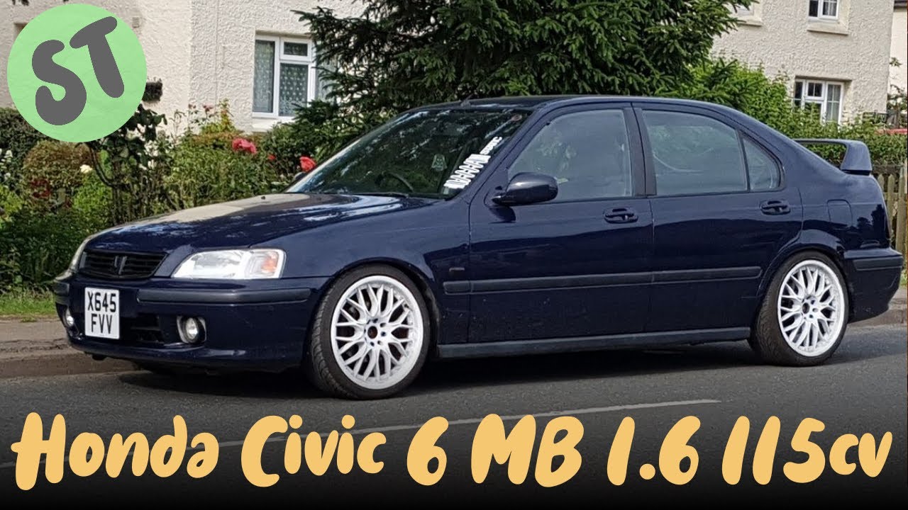 \\ Honda Civic 6 MB 1.6 115cv \\ Stock Tunne \\ - YouTube