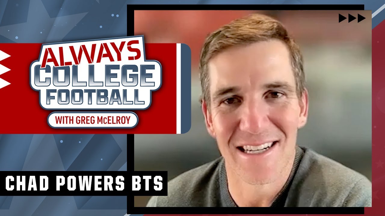 Eli Manning reveals the BTS of becoming Chad Powers | Always College ...