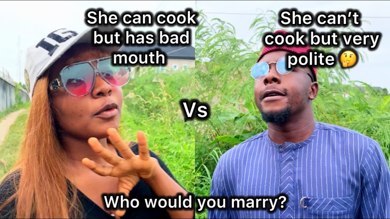 She can’t cook but she’s very polite Vs she can cook but not polite. # ...