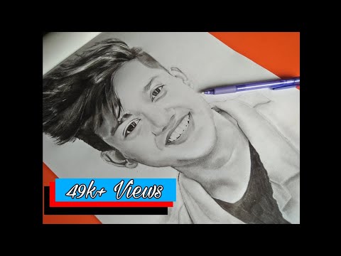 How to draw Riyaz aly drawing | Tik tok star 🌟 | Sketch art | STEP-BY ...