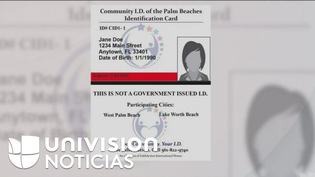 Indocumentados en Miami-Dade recibirán una identificación que les ...
