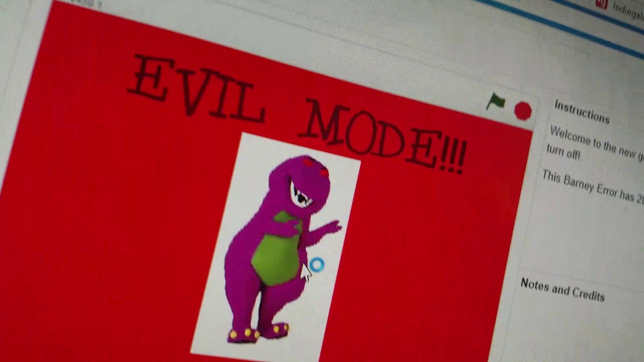 Mario gets A barney error - YouTube