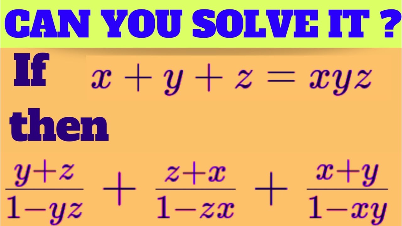 Revolutionary Algebra Simplification Technique Revealed!! - YouTube