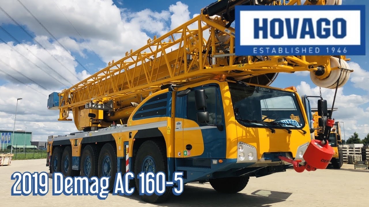2019 Demag AC 160-5 - Hovago Cranes - YouTube