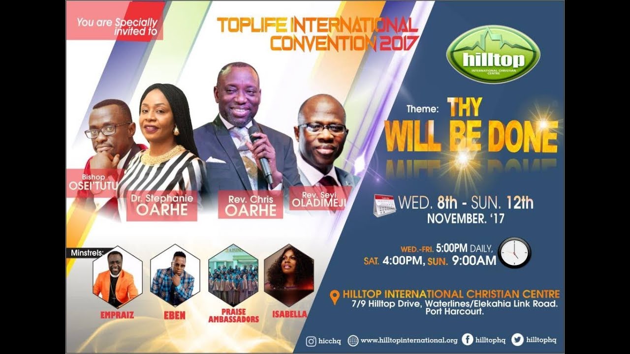 Top Life International Convention 2017 - YouTube