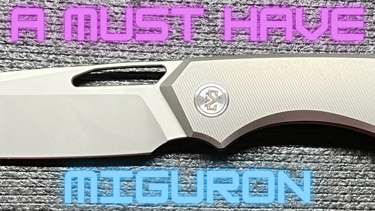 Final Review/Overview Of The Miguron Keryx II! Milled Titanium Thats ...