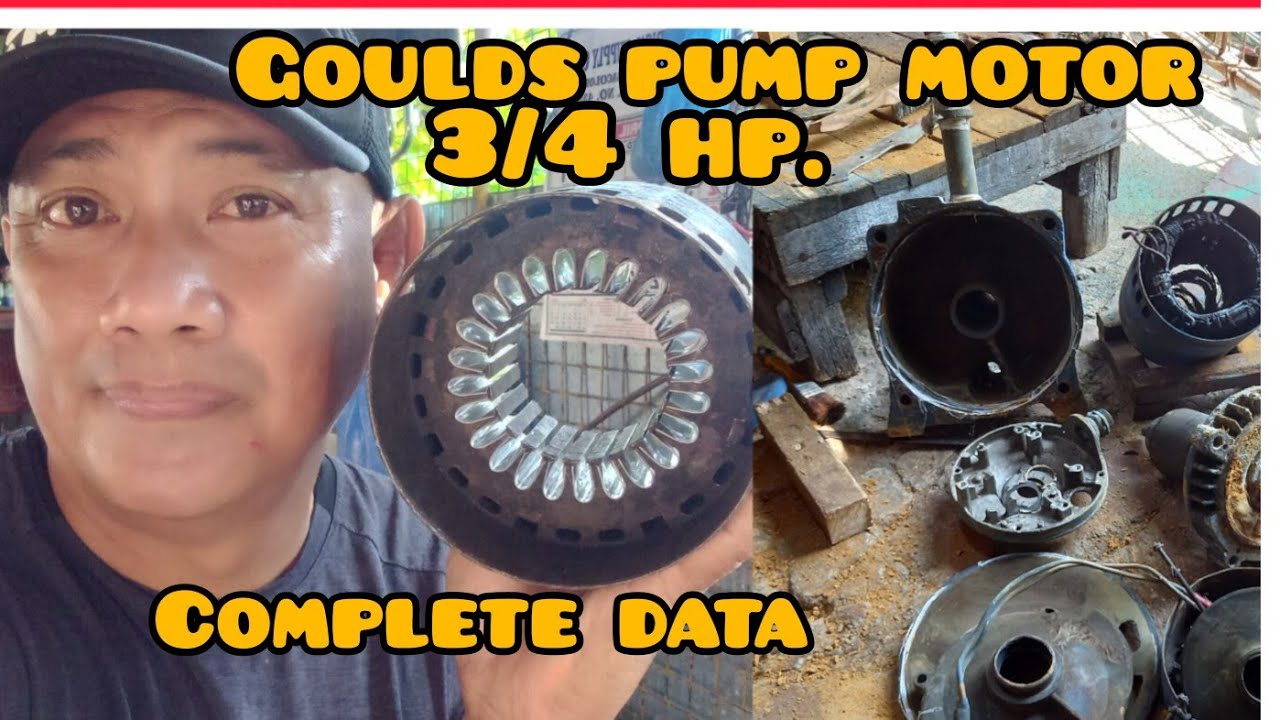 How to rewinding 3/4hp goulds pump motor@dodznb238|#09075850994 - YouTube