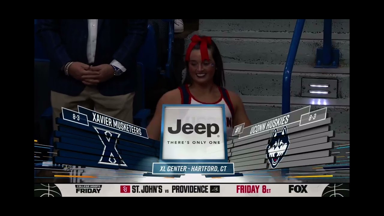 CBB Basketball on FOX Sports 1 intro Xavier at UConn - YouTube