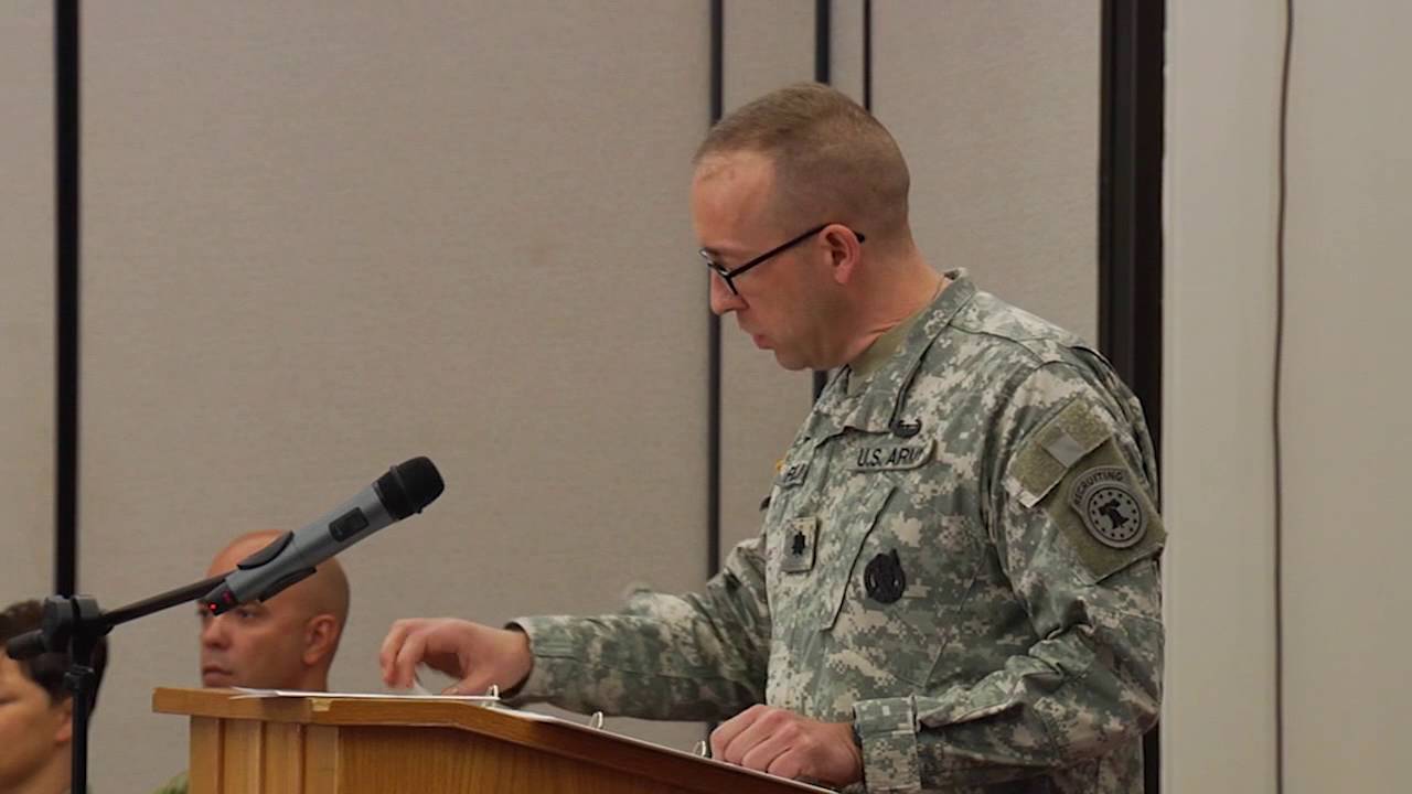 SFC Daniel Martin Military Memorial - YouTube