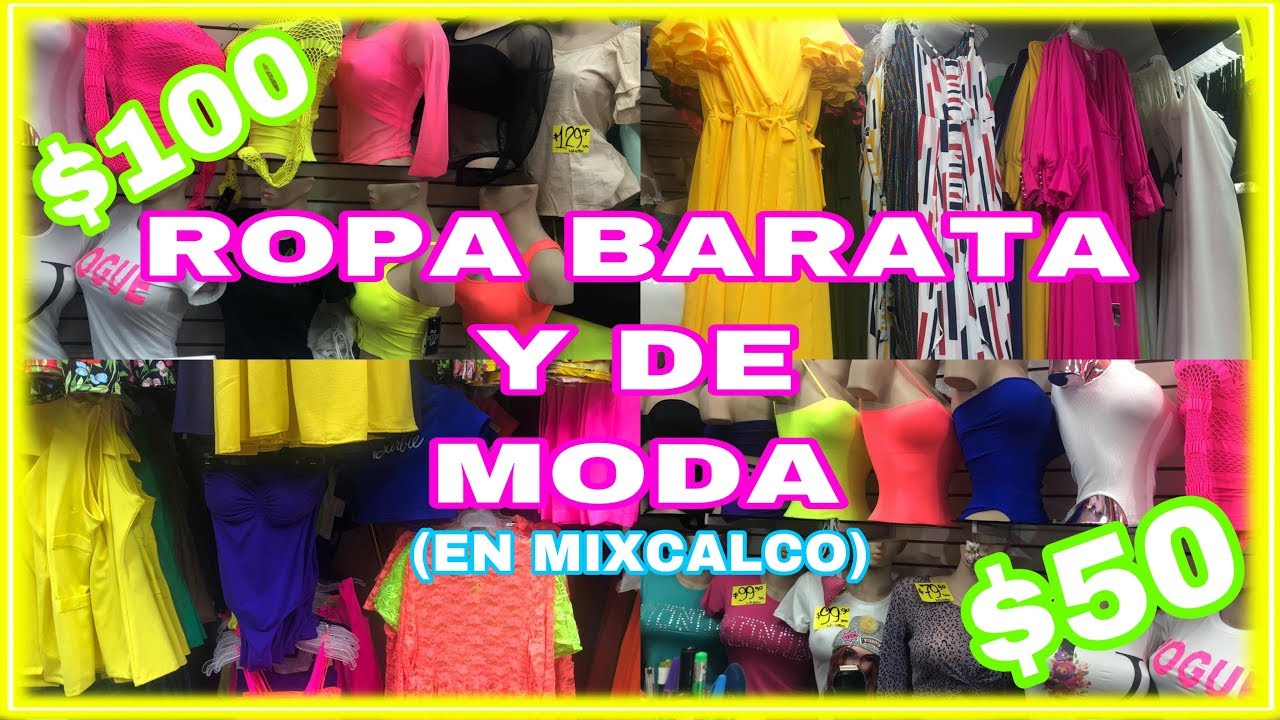 ROPA SUPER BARATA Y DE BUENA CALIDAD EN MIXCALCO CDMX - YouTube