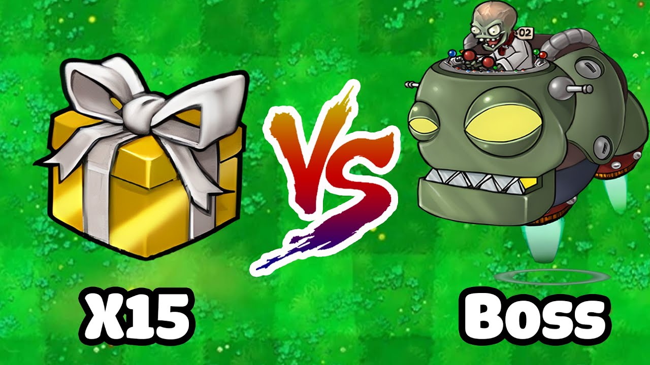 15 DELUXE BLIND BOX vs EDGAR II, Who Will Win? PVZ Hybrid Challenge V2 ...