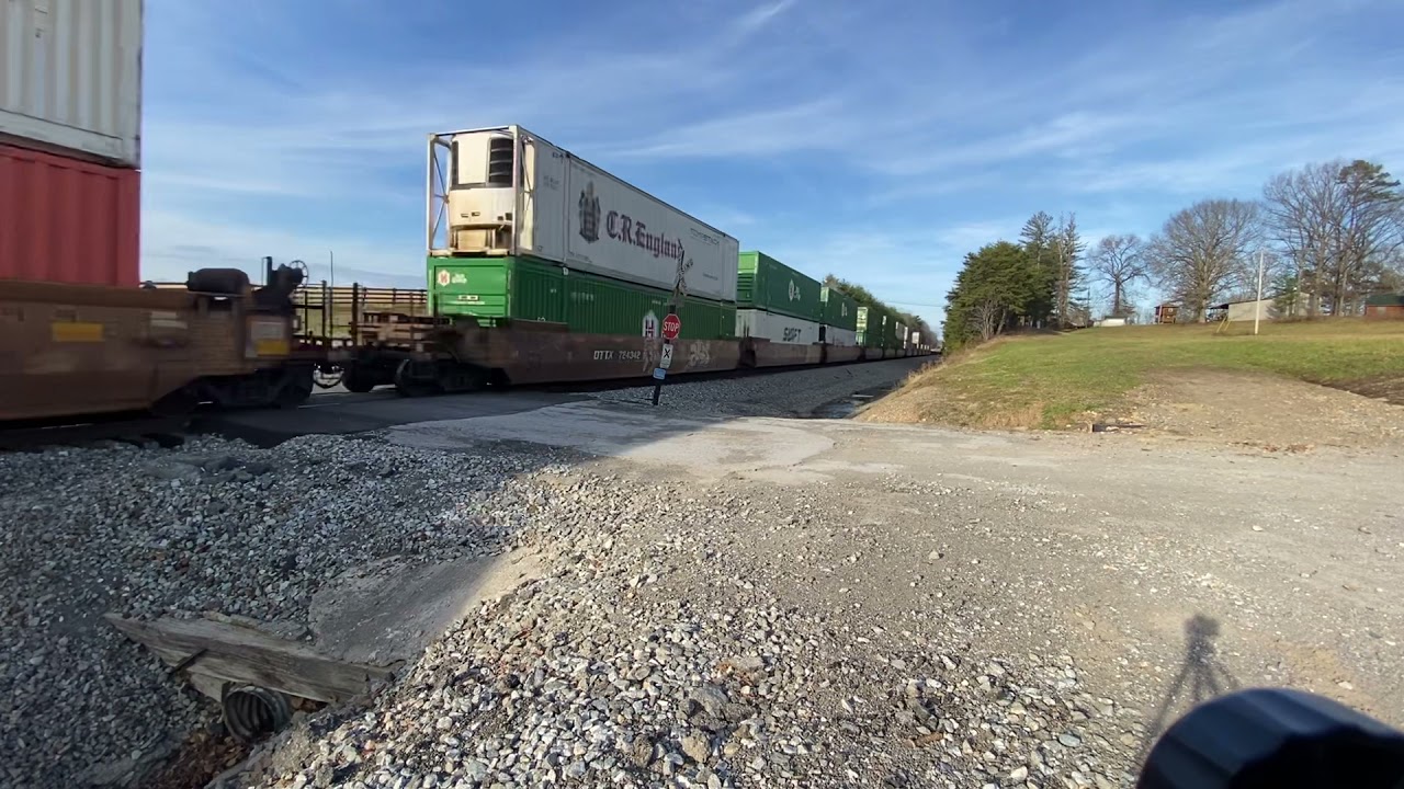 NS 229 with NS 9770 and 4500 trailing - YouTube