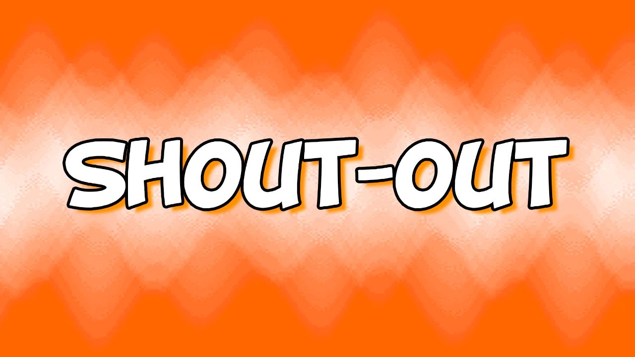 Shout-out ai Patron 2020 - YouTube