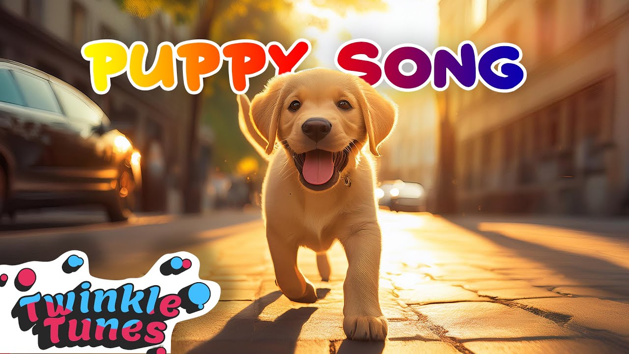 Puppy song | Nursery rhymes | Kids & Children Songs - YouTube