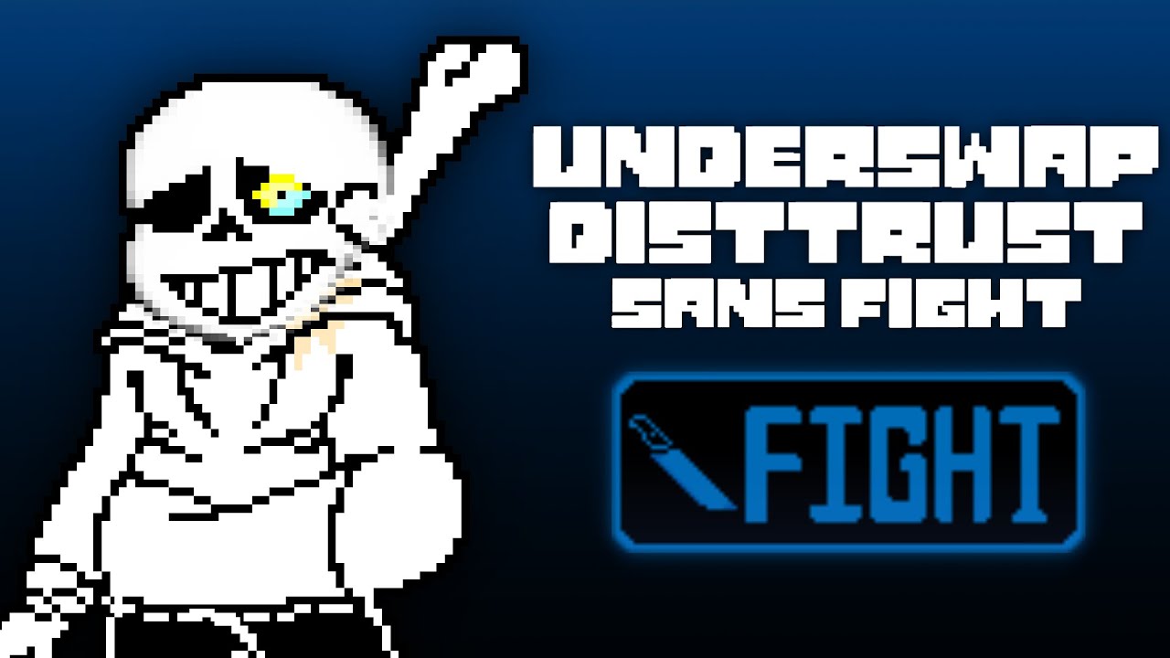 Undertale - UnderSwap Distrust Sans Fight - (ORG_Official) - YouTube
