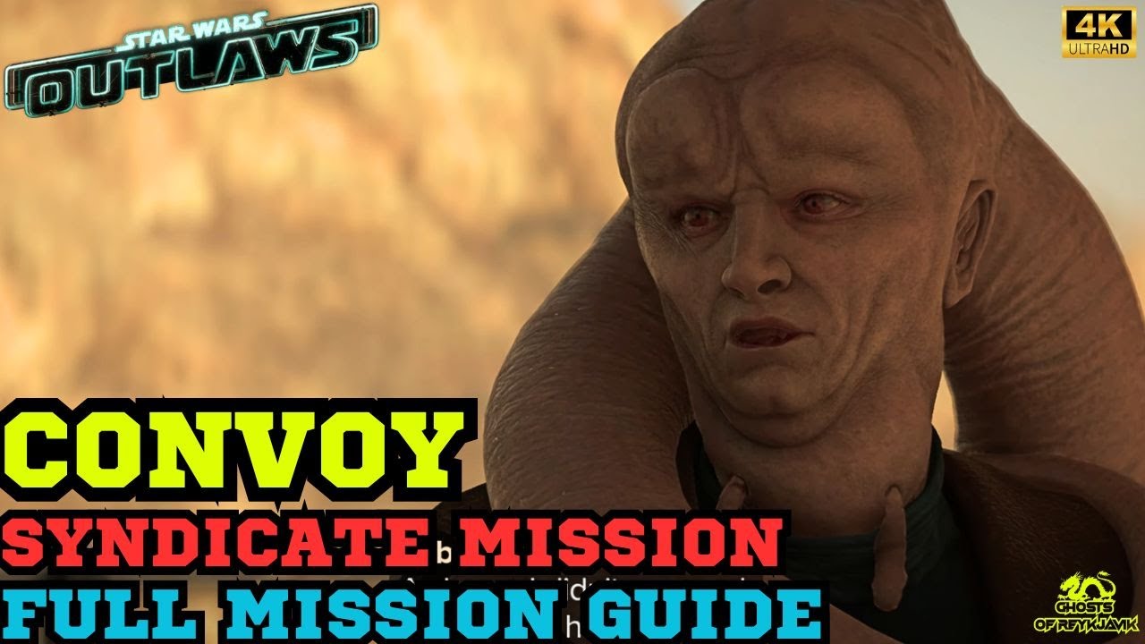 Convoy Quest - Betray the Hutts - Syndicate Mission - Star Wars Outlaws ...