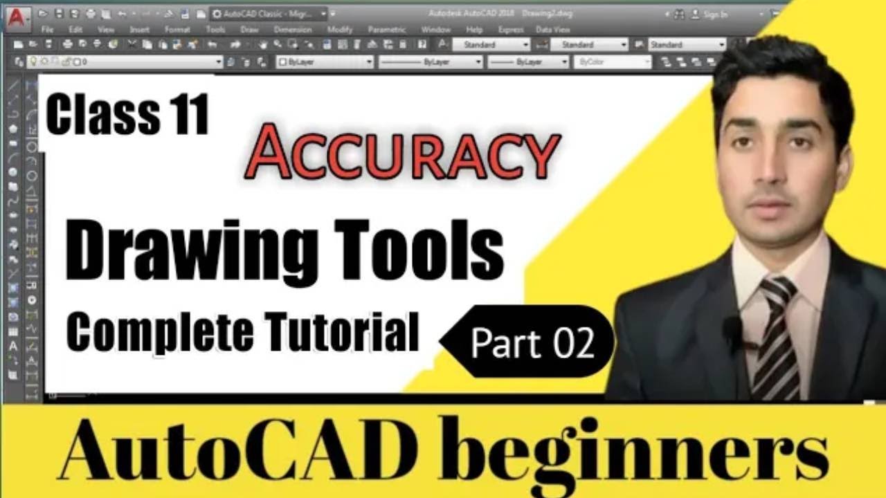 AutoCAD CLASS 11 – Advanced Precision Drawing Tools in AutoCAD (Part 02 ...