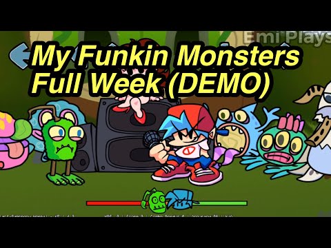 Friday Night Funkin Mod || My Funkin Monsters Full Week (DEMO) [Fnf Mod ...